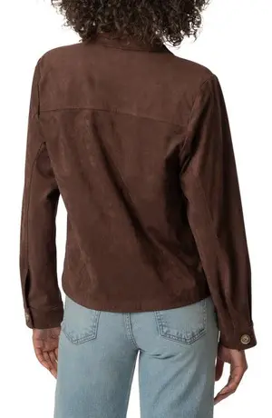 Kut From The Kloth Dakota Faux Suede Button Front Jacket