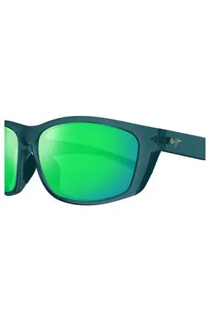 Maui Jim Nuu Landing 60mm Polarizedplus2® Rectangular Sunglasses