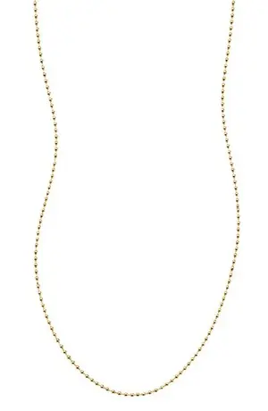 MADE BY MARY MADE BY MARY Gold Filled Bead Chain Necklace