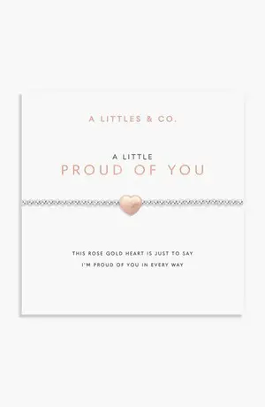 A LITTLES & CO A Little 'proud Of You' Bracelet - Mixed