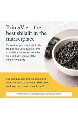 YOUTHEORY Shilajit Advanced Antioxidant Energy Support Supplement Capsules 90 Vegetarian Capsules
