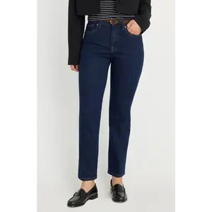 Good American Good Legs High Waist Straight Leg Jeans - Indigo1153