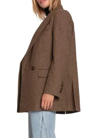 BELLE & BLOOM Big Brother Talk Double Breasted Blazer