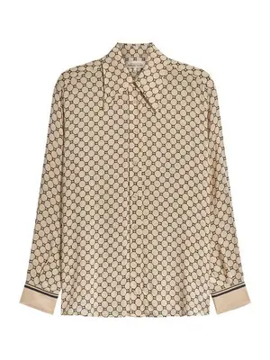 Gerard Darel Jimi Geometric Fluid Shirt