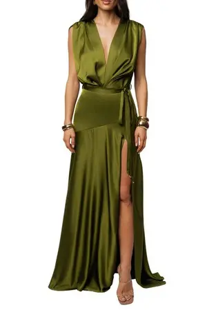 Jluxlabel V Neck Evening Dresses
