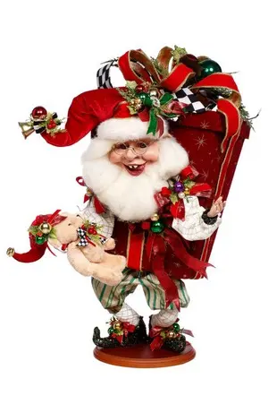 MARK ROBERTS Christmas Present Elf - Red