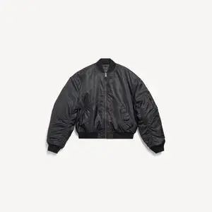 Balenciaga Standard Bomber Jacket - Black