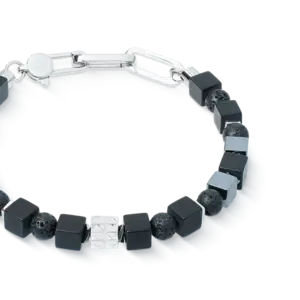 COEUR DE LION Silver Bracelet With Mixed Elements