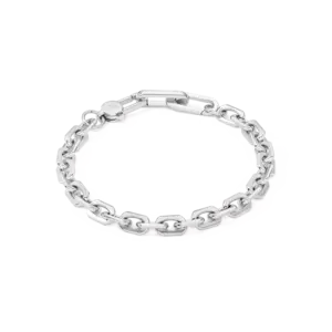 COEUR DE LION Stainless Steel Link Chain Bracelet - Silver