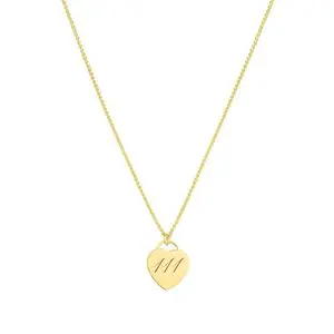 SET & STONES Alice Angel Numbers Necklace- One - Gold