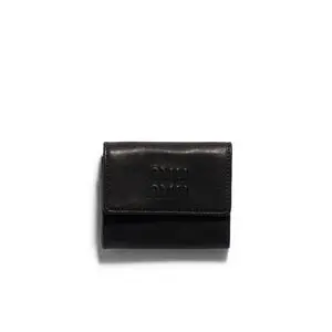 Miu Miu Small Nappa Leather Wallet - Black