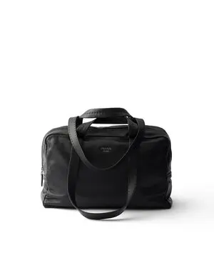 Prada Nappa Leather Work Bag - Black