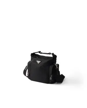 Prada Re-nylon And Saffiano Leather Shoulder Bag