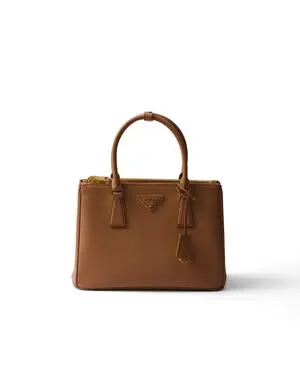 Prada Galleria Medium Saffiano Leather Bag - Brown