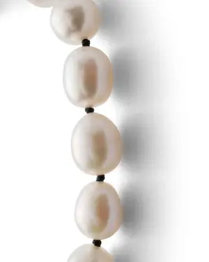 Prada Metal Bracelet With Pearls