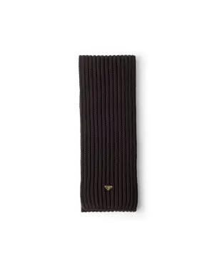 Prada Wool Scarf - Brown