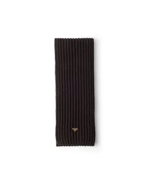 Prada Wool Scarf - Brown