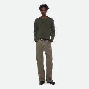 Helmut Lang Rib Crew - Thyme