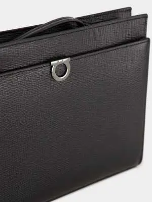 FERRAGAMO Trading Leather Pouch