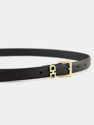 FERRAGAMO Gancini Leather Belt