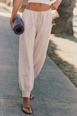 Daily Practice Pull-on Jogger Sweatpants - Cream