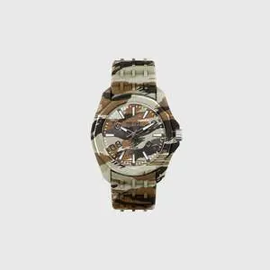 DIESEL® Camo Silicone Strap Watch