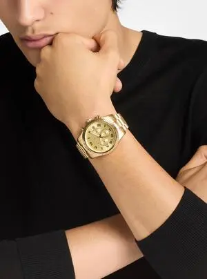 Michael Kors Oversized Lexington -tone Watch