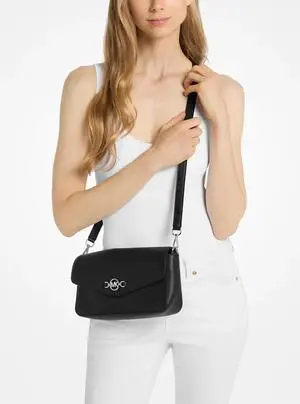 Michael Kors Kacey Medium Pebbled Leather Shoulder Bag
