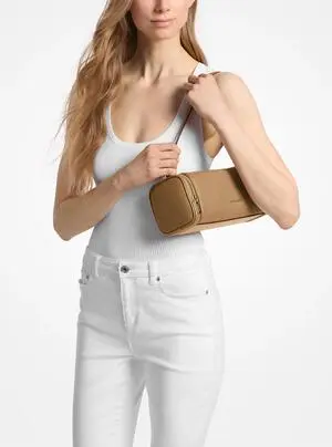 Michael Kors Jet Set Travel Small Pebbled Leather Convertible Crossbody Bag