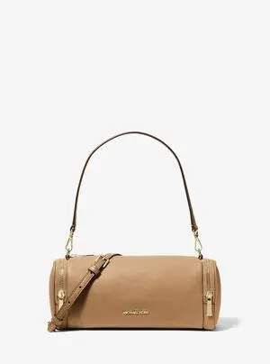 Michael Kors Jet Set Travel Small Pebbled Leather Convertible Crossbody Bag