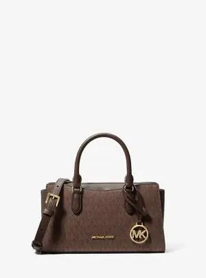 Michael Kors Arden Small Signature Logo Messenger Bag