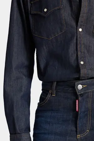 Dsquared2 Dark Shirting Western Shirt