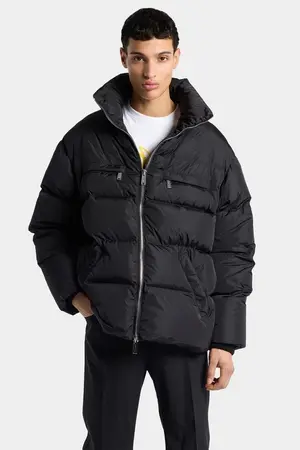 Dsquared2 Colorblock Oversized Down Jacket