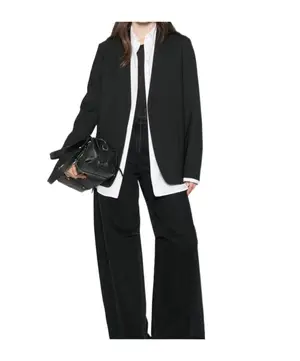 MAISON MARGIELA Long-sleeve Blazer - Black
