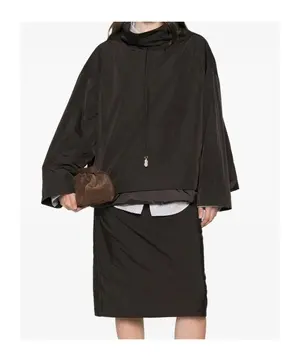 Carven Long Sleeve Jacket With Faux Pearl Detail
