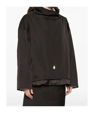 Carven Long Sleeve Jacket With Faux Pearl Detail