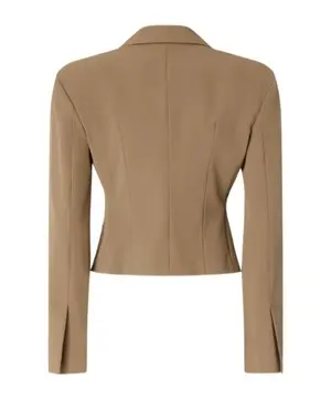 Pinko Single-breasted Cropped Blazer