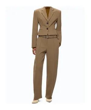 Pinko Single-breasted Cropped Blazer