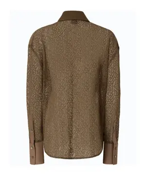 Pinko Lace Panelled Shirt