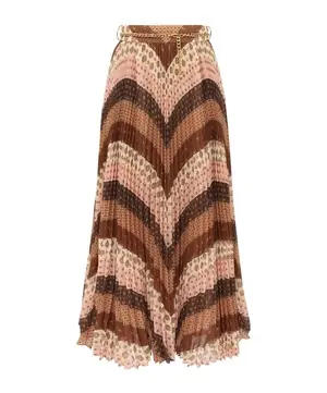 Zimmermann Sunray Pleated Skirt