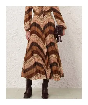 Zimmermann Sunray Pleated Skirt