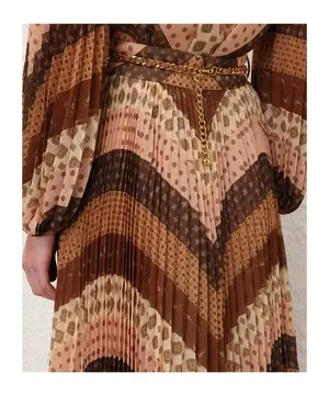 Zimmermann Sunray Pleated Skirt