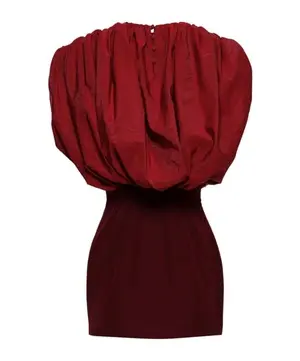 Magda Butrym Mini Dress With Gathered Top