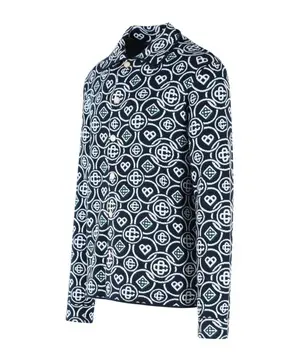 Casablanca Monogram Jacqaurd Long Sleeved Shirt