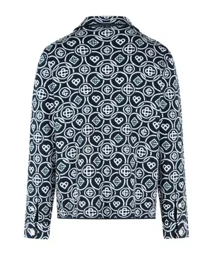 Casablanca Monogram Jacqaurd Long Sleeved Shirt