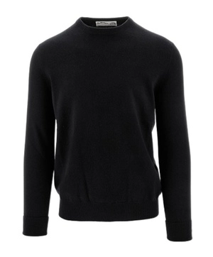BALLANTYNE Crewneck Knitted Jumper - Black
