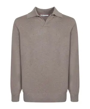 Brunello Cucinelli Polo-neck Knitted Jumper