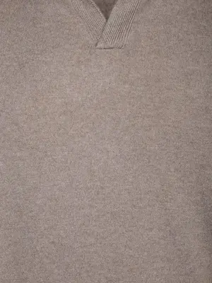 Brunello Cucinelli Polo-neck Knitted Jumper