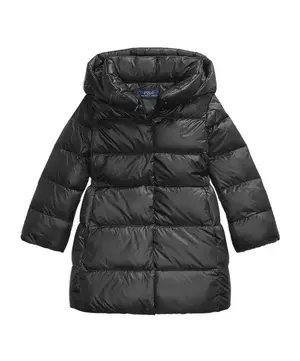 Polo Ralph Lauren Hooded Padded Coat - Black