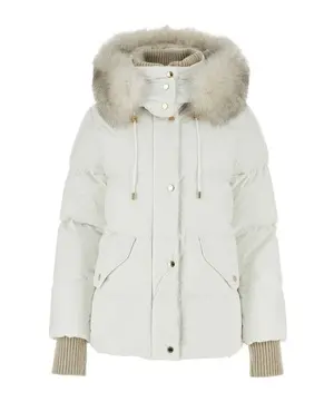 MOORER Attica-stp Puffer Jacket - White